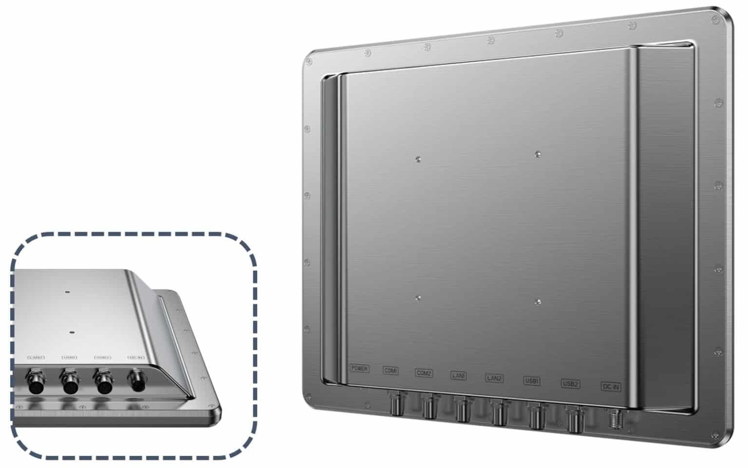 Stainless Steel Panel PC – Waterproof for Industrial Use