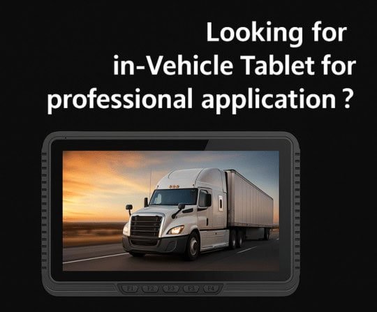Tablet Vehicle Solution – VPC10J Rugged Windows Tablet