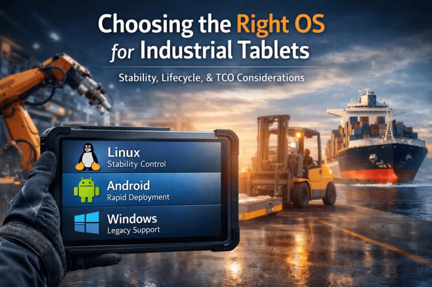 Industrial Tablet OS Selection Guide: Windows vs Linux vs Android