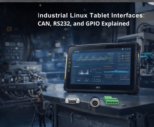 Linux Tablet Industrial Interfaces: CAN, RS232 and GPIO Explained